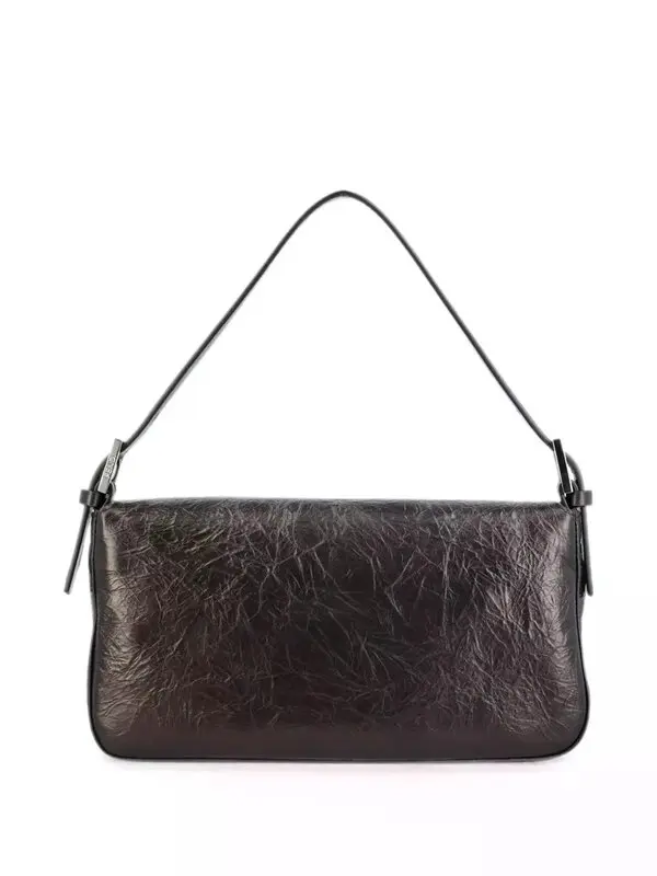 Fendi Baguette Crackled Leather Bag