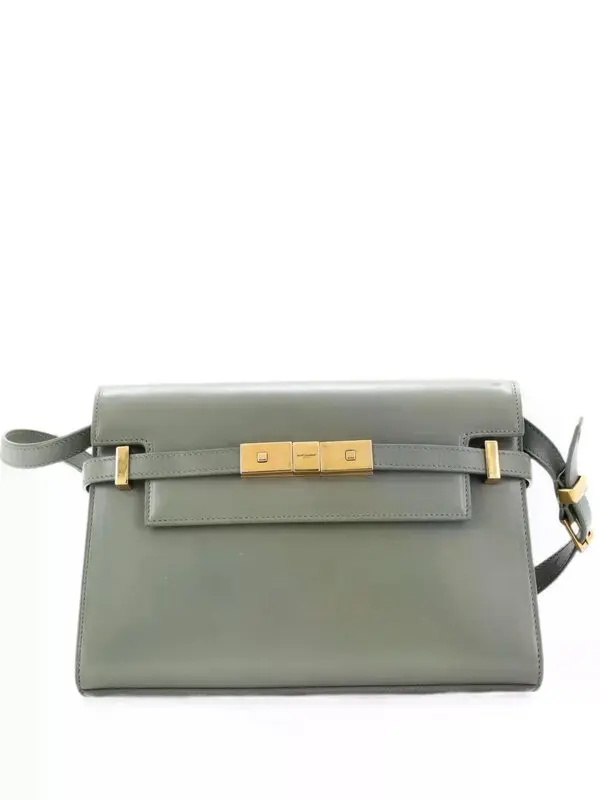 Saint Laurent Manhattan Leather Small Shoulder Bag