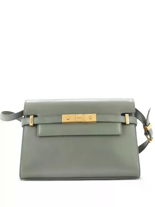 Saint Laurent Manhattan Leather Small Shoulder Bag