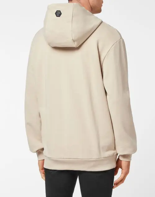 Philipp Plein Hooded Sweatshirt Skull