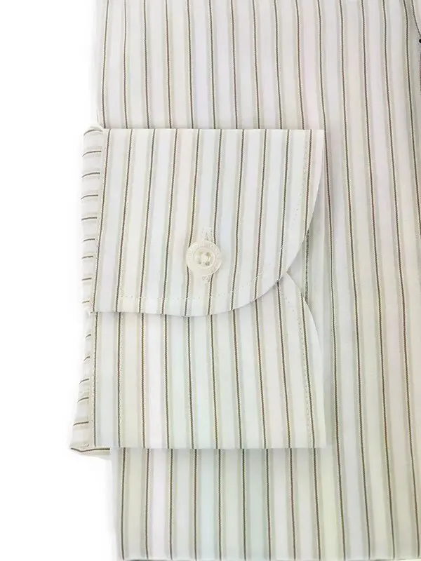 Corneliani Striped Cotton Shirt