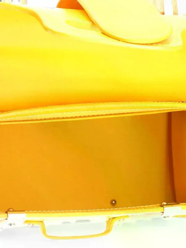 Goyard Structured Saigon Top Handle Bag Coated Canvas With Leather Mini Satchel