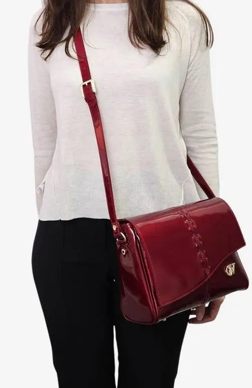 CAVALINHO Limited Edition Patent Leather Crossbody Bag