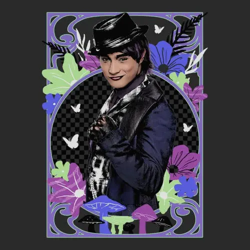 DESCENDANTS Wicked Wonderland Max Framed Portrait T Shirt