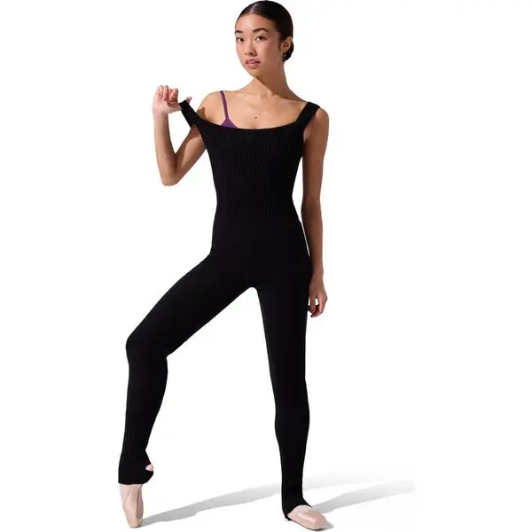 CAPEZIO Full Length Romper - Black