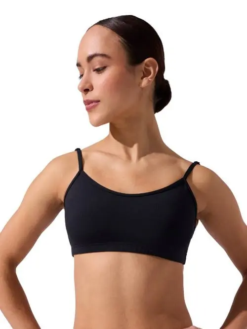 CAPEZIO Team Basics Camisole Bra Top - Black
