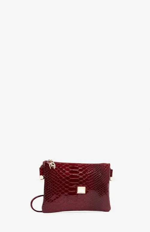 CAVALINHO Gallop Patent Leather Crossbody Bag