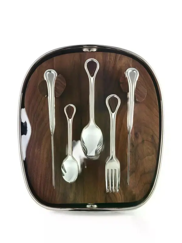 Christofle Carrousel -plated Cutlery 24-piece Set