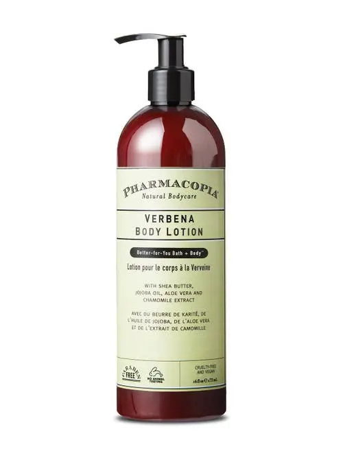 PHARMACOPIA NATURAL BODYCARE Verbena Body Lotionbalancing Aromatherapy