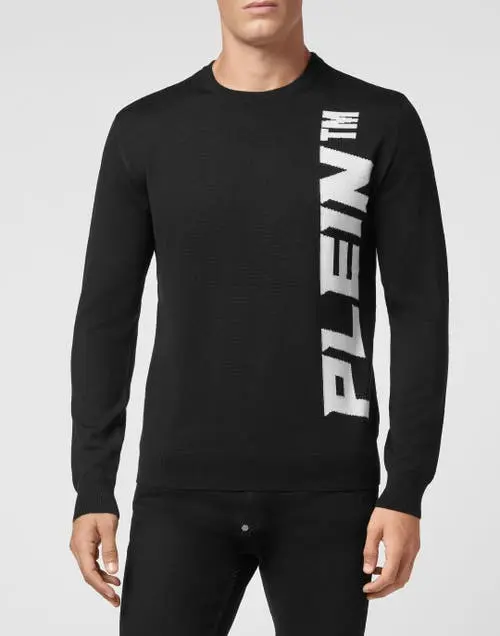 Philipp Plein Pullover Round Neck - Black