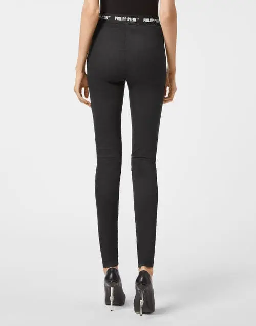 Philipp Plein Super High Waist Jegging - Blackout