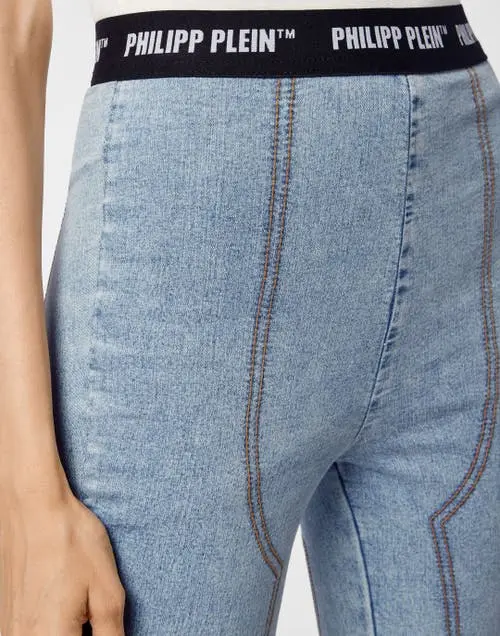 Philipp Plein Super High Waist Jegging