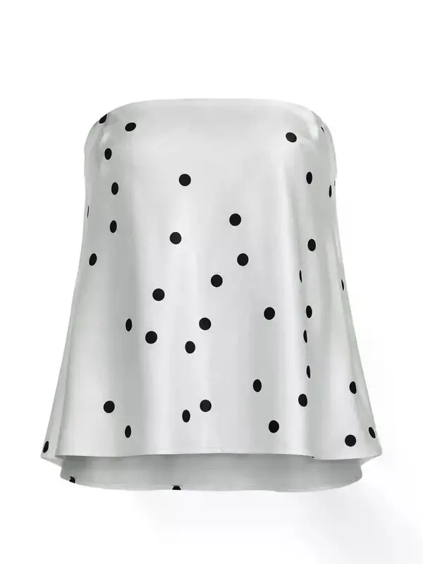 Anna October Electra Polka-dot Top