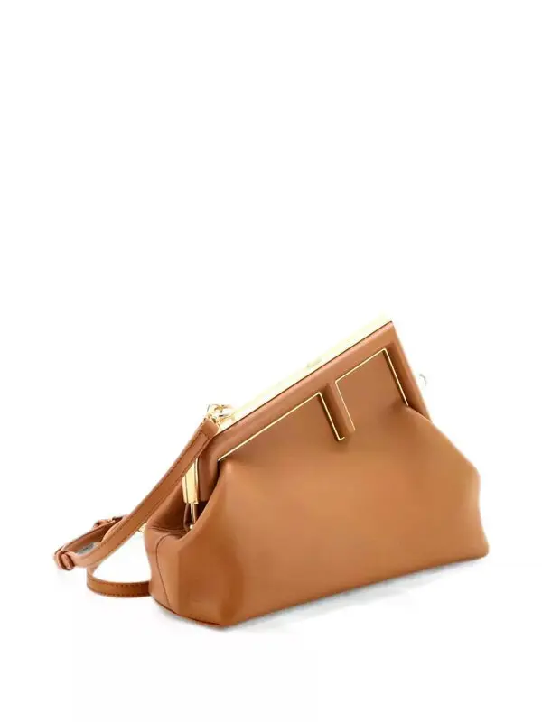 Fendi First Bag Leather Small Clutch Bag