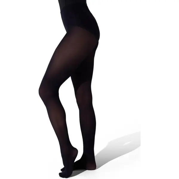 CAPEZIO Ultra Soft Footed Tights - Black