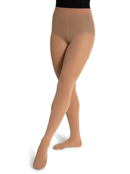 CAPEZIO Ultra Soft Footed Tight - Dark Beige
