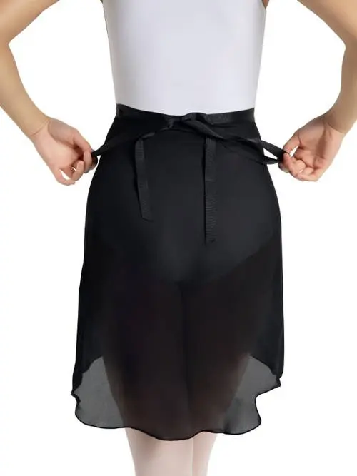 CAPEZIO Georgette Long Wrap Skirt