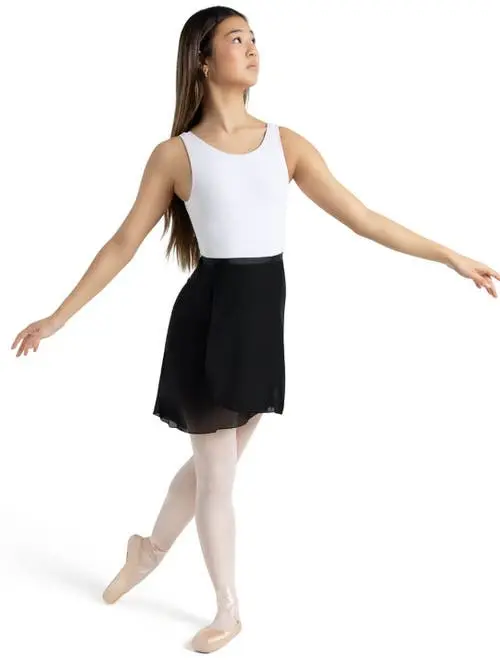 CAPEZIO Georgette Long Wrap Skirt