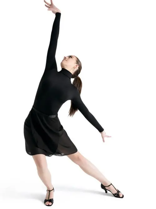 CAPEZIO Georgette Long Wrap Skirt