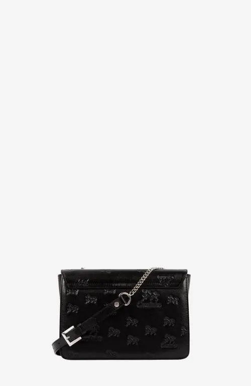 CAVALINHO Embossed Leather Shoulder Bag