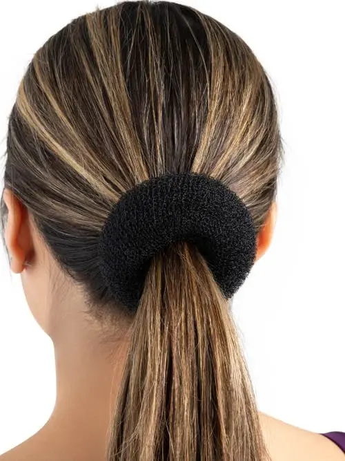 CAPEZIO Bun Builder - Black