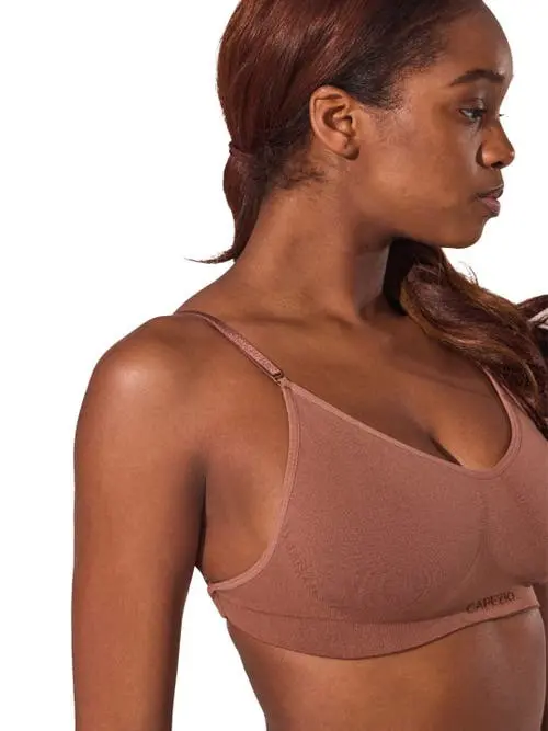 CAPEZIO Seamless Clear Back Bra