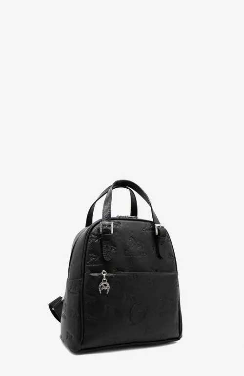 CAVALINHO Cavalo Lusitano 548 Embossed Leather Backpack