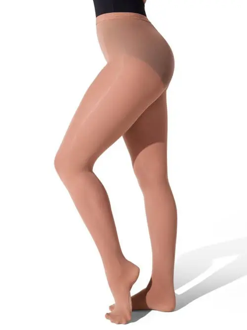 CAPEZIO Ultra Soft Transition Tights - Beige/khaki