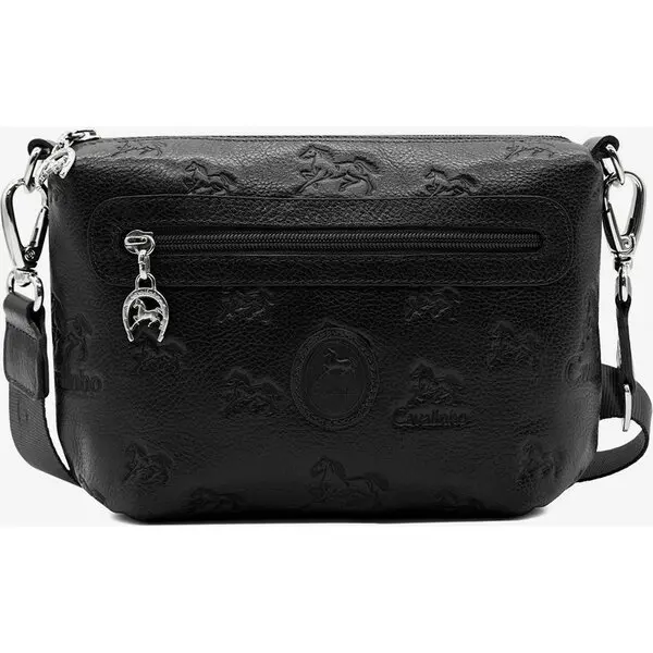 CAVALINHO Embossed Leather Crossbody Bag