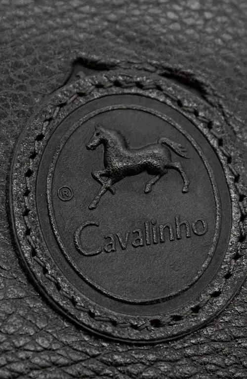 CAVALINHO Embossed Leather Crossbody Bag