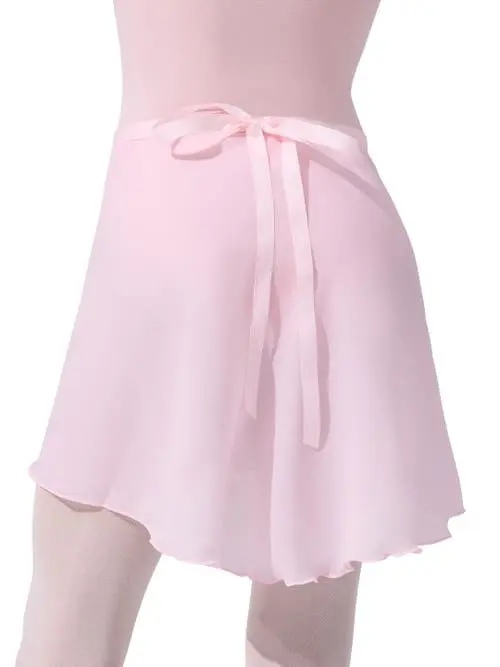 CAPEZIO Georgette Wrap Skirt - Pink