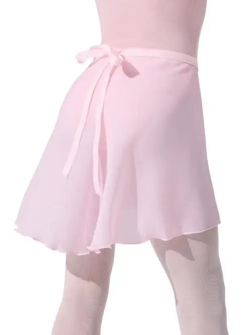 CAPEZIO Georgette Wrap Skirt - Pink