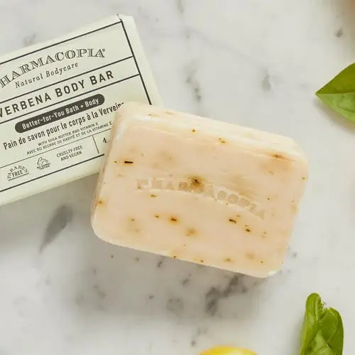 PHARMACOPIA NATURAL BODYCARE Verbena Body Bar3 Bar Bundle