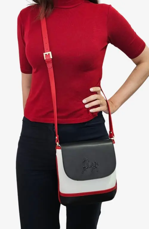 CAVALINHO Horse 643 Crossbody Bag - Navy/white/red