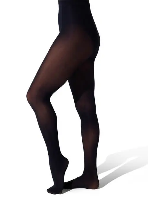 CAPEZIO Classic Footed Tights - Black
