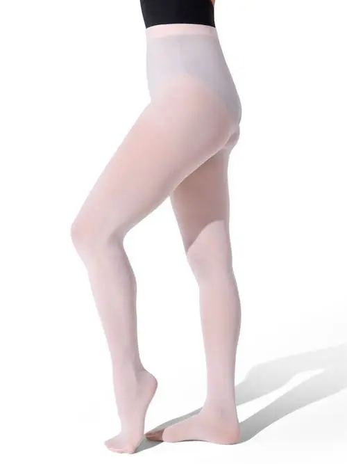 CAPEZIO Classic Footed Tights - Bright Pink