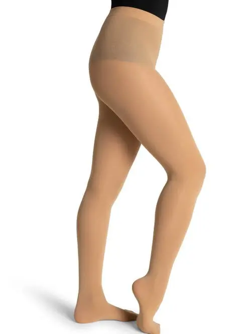 CAPEZIO Classic Footed Tight - Medium Brown