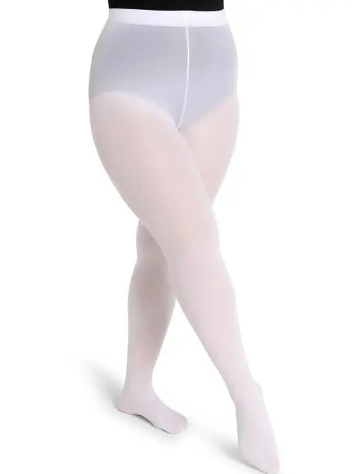 CAPEZIO Classic Footed Tight - White
