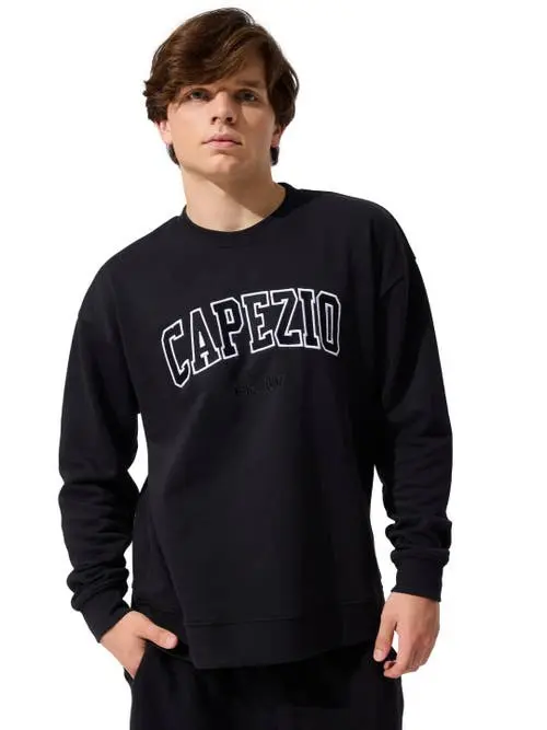 CAPEZIO Varsity Sweatshirt - Black