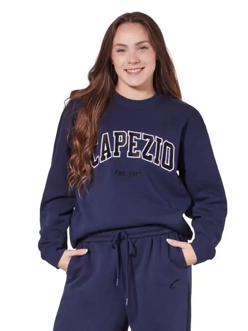 CAPEZIO Varsity Sweatshirt - Blue