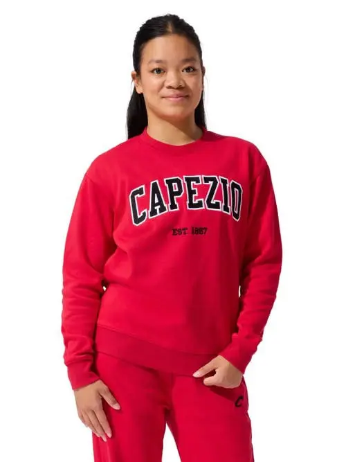 CAPEZIO Varsity Sweatshirt - Red