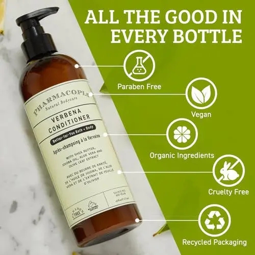 PHARMACOPIA NATURAL BODYCARE Verbena Conditionerbalancing Arometherapy