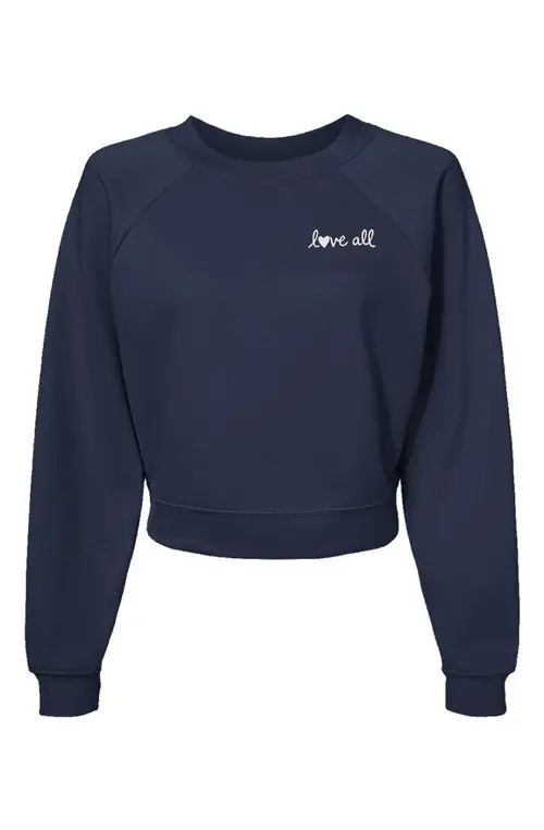 LOVE ALL CORE Crewneck Sweatshirt - Navy