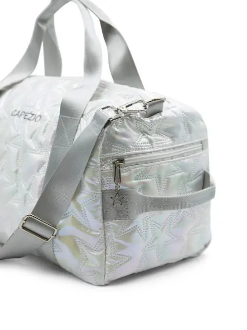 CAPEZIO Metallic Star Duffle Bag - Metallic-silver