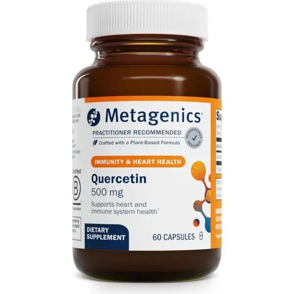 METAGENICS Quercetin 500 Mg Immune Support Supplement Capsules 60 Capsules - None