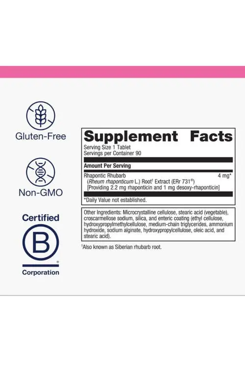 METAGENICS Herwellness Plant-based Hormone-free Menopause Support Supplement90 Count