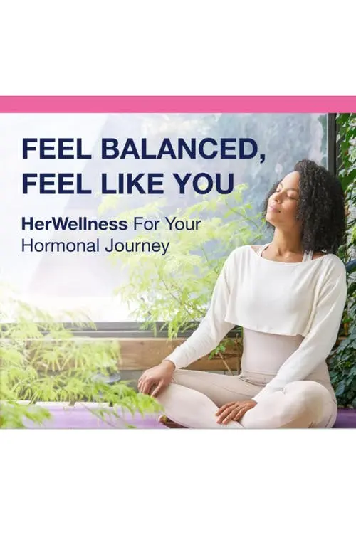 METAGENICS Herwellness Plant-based Hormone-free Menopause Support Supplement90 Count