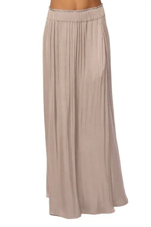 JLUXLABEL River Satin Maxi Skirt