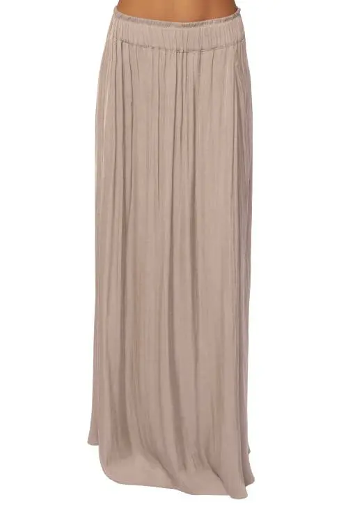 JLUXLABEL River Satin Maxi Skirt