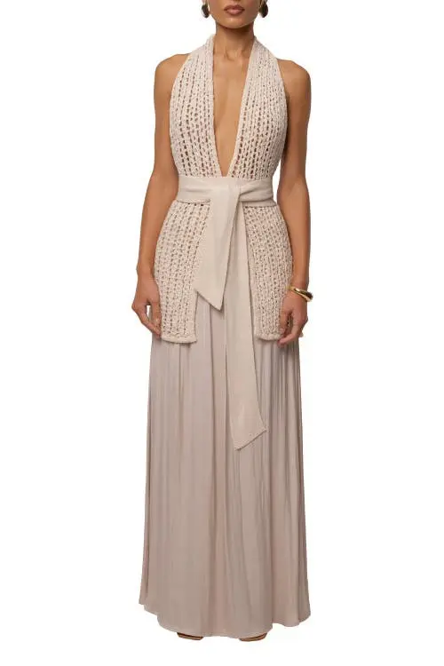 JLUXLABEL River Satin Maxi Skirt